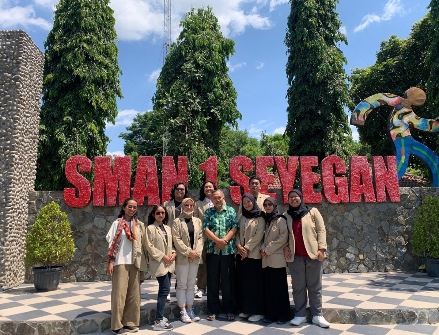 Nine Students of UGM Javanese Language, Literature, and Culture Study ...