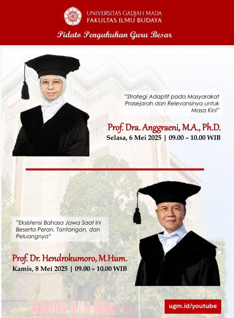 Pidato Pengukuhan Guru Besar Prof. Dr. Hendrokumoro, M.Hum. – Program Studi Bahasa, Sastra, dan ...